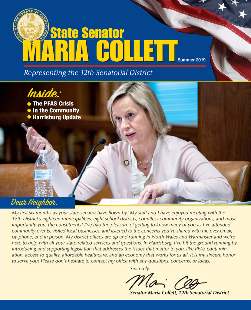 Newsletters - Senator Maria Collett