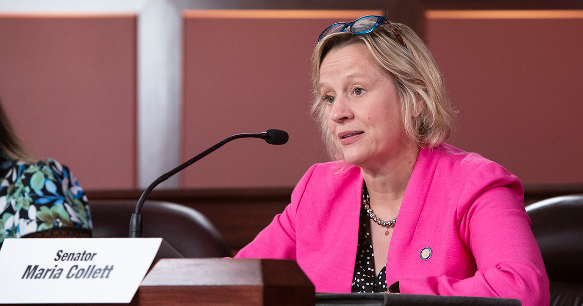 Senator Maria Collett - Serving the 12th Senatorial District