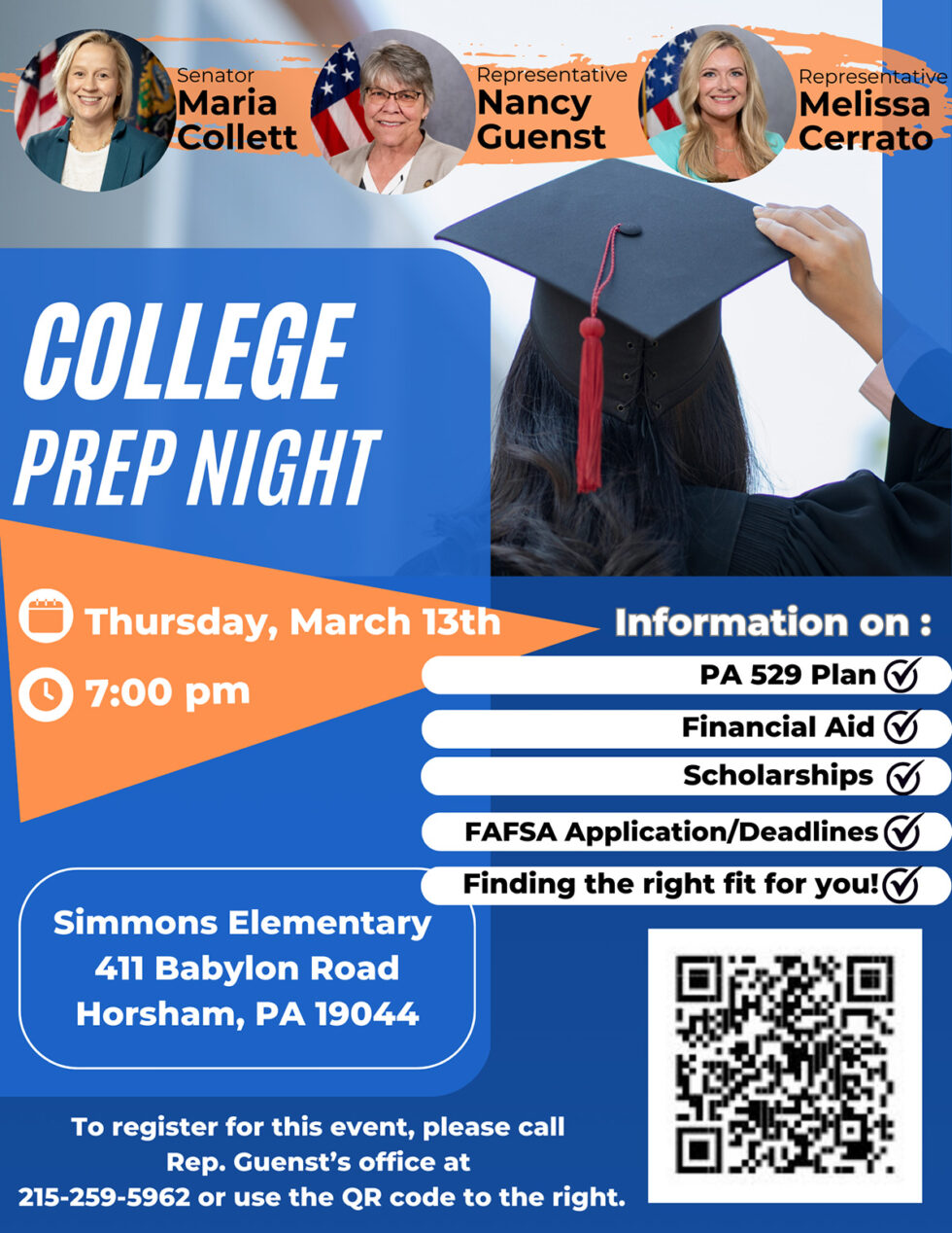 College Prep Night - Senator Maria Collett